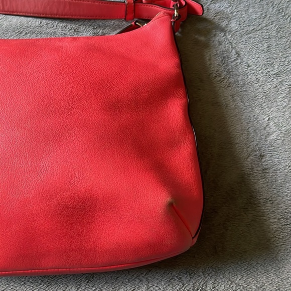 Coach | Bags | Coach Red Orange Leather Legacy Courtenay Hobo 2238 ...